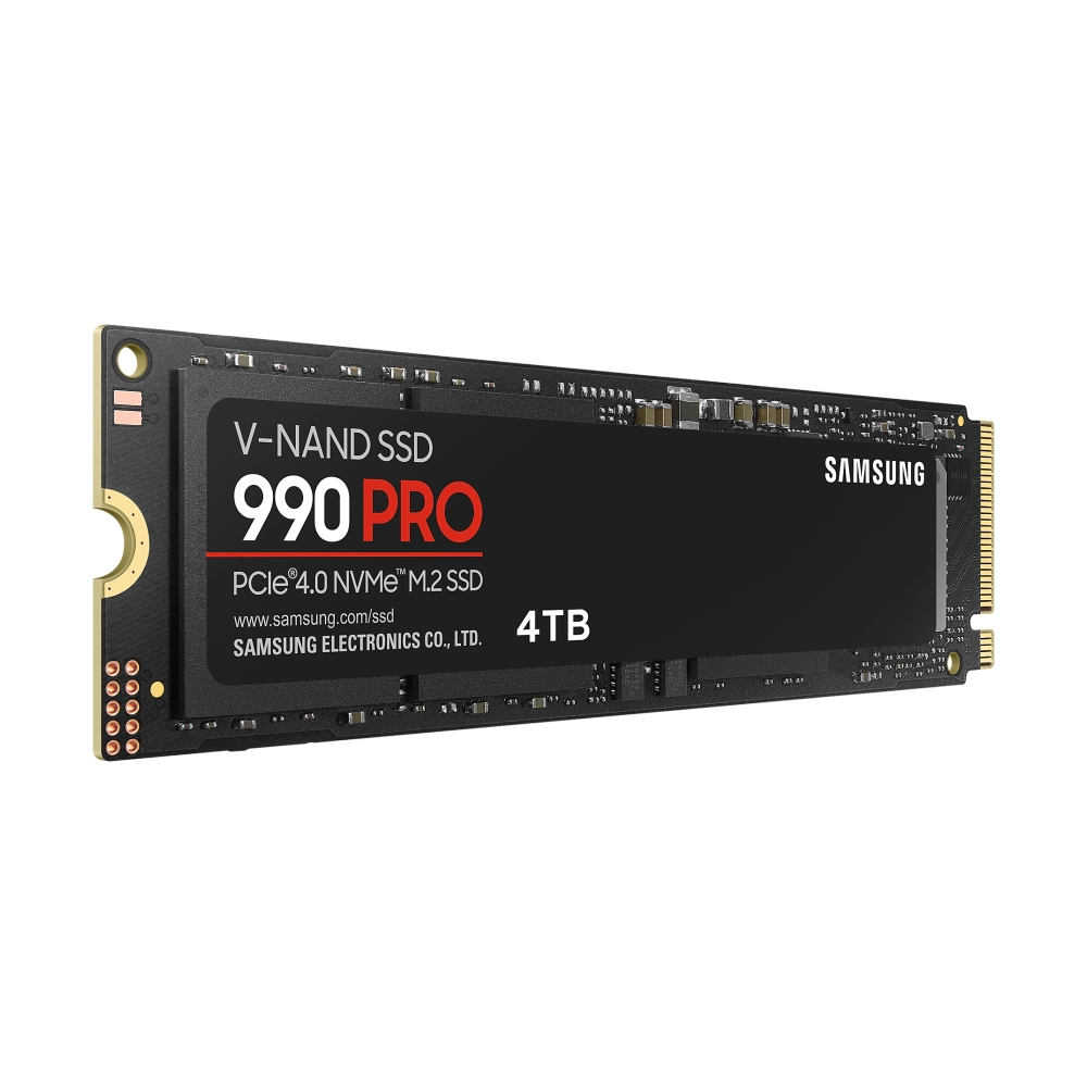 4 TB SSD M.2 PCIe 4.0 SAMSUNG 990 PRO (MZ-V9P4T0BW) NVMe