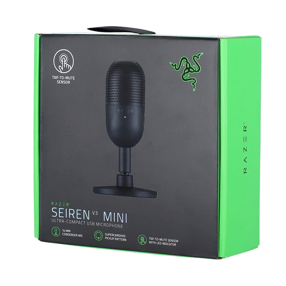 MICROPHONE RAZER SEIREN V3 MINI BLACK