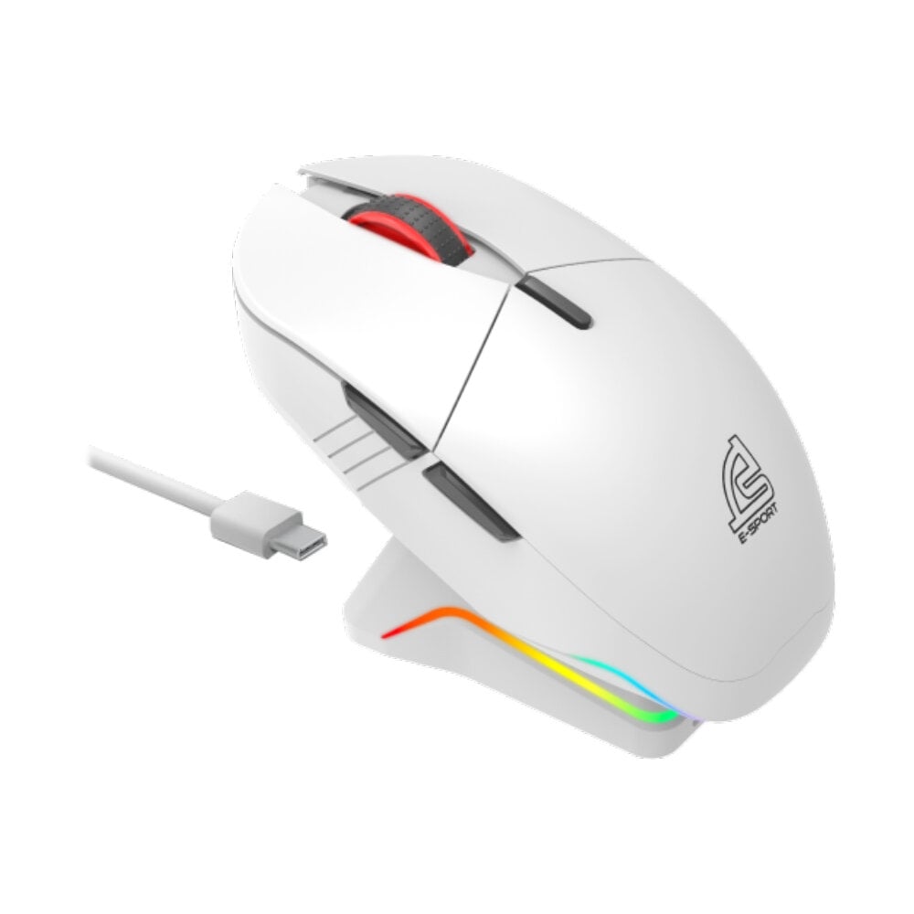 เมาส์ไร้สาย Signo WG904 Xander Wireless Gaming Mouse White