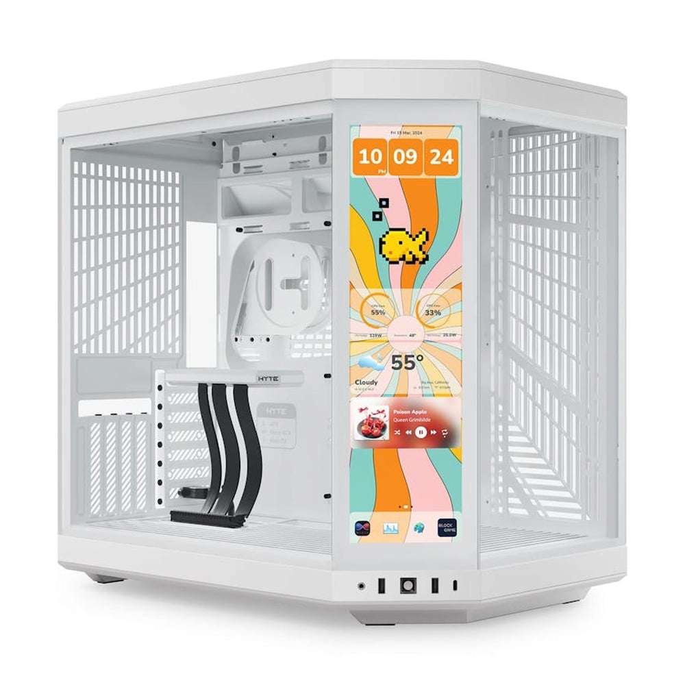 E-ATX CASE (NP) HYTE Y70 TOUCH INFINITE WHITE