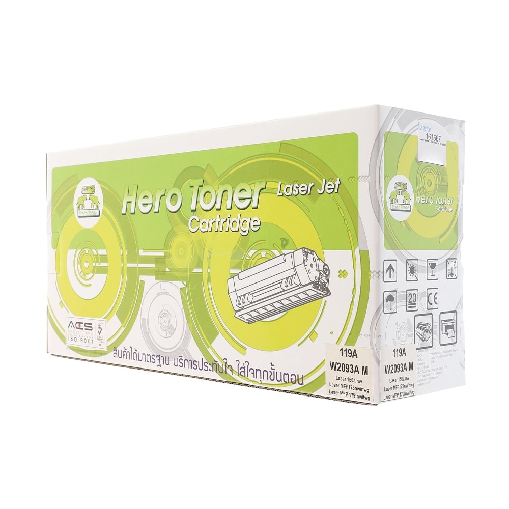 Toner-Re HP 119A W2093A M - HERO