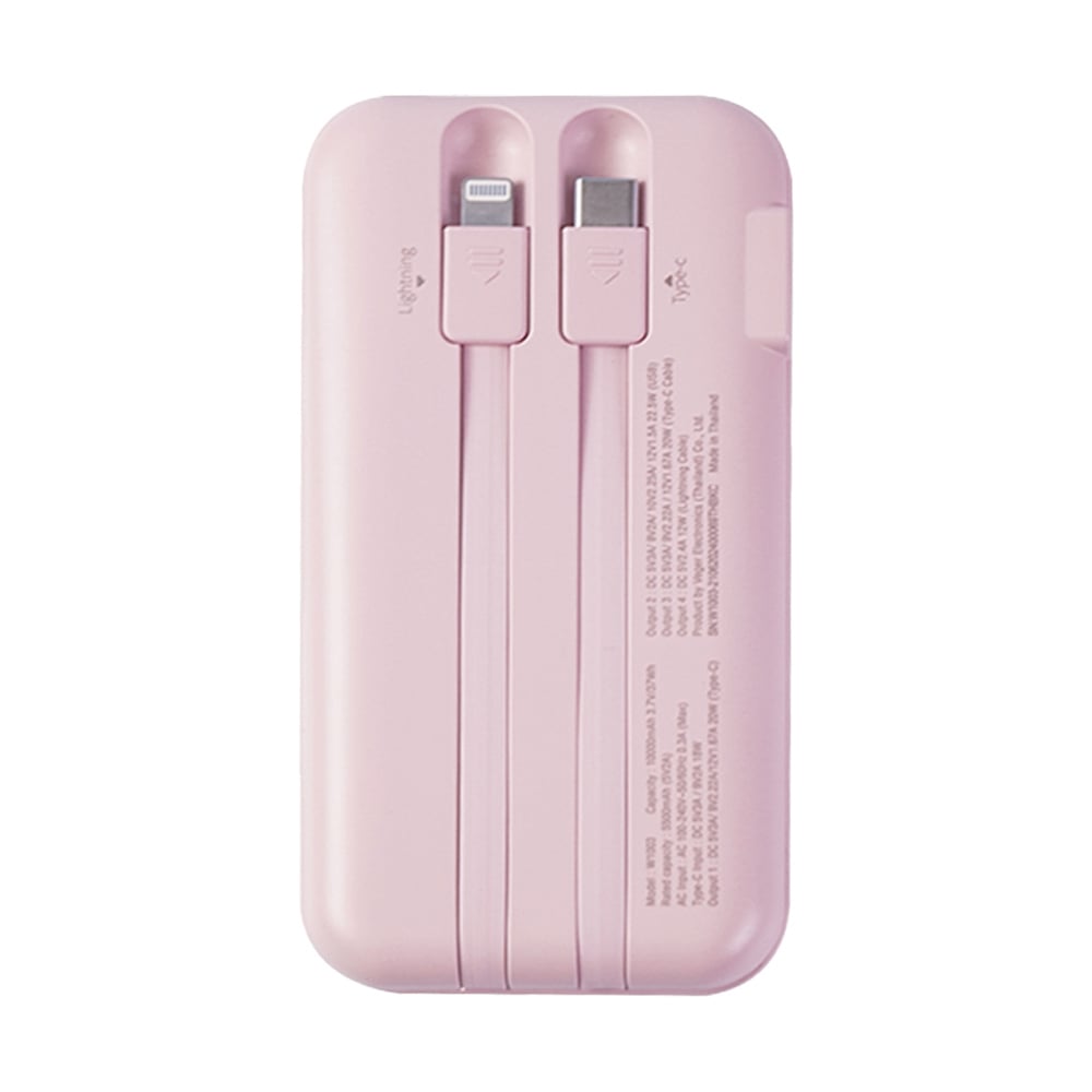 POWER BANK 10000 mAh REMAX (W1003) Pink