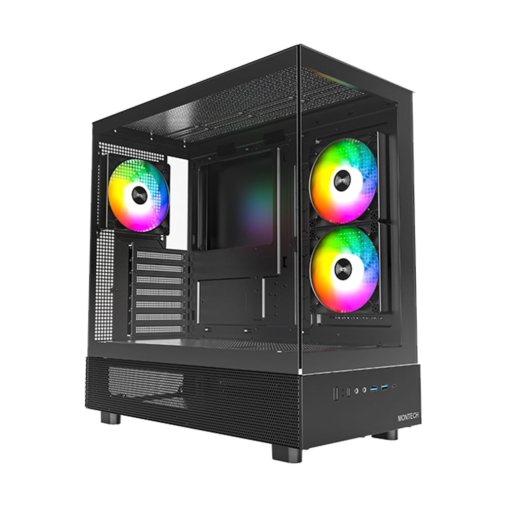 ATX (NP) CASE MONTECH XR (BLACK)