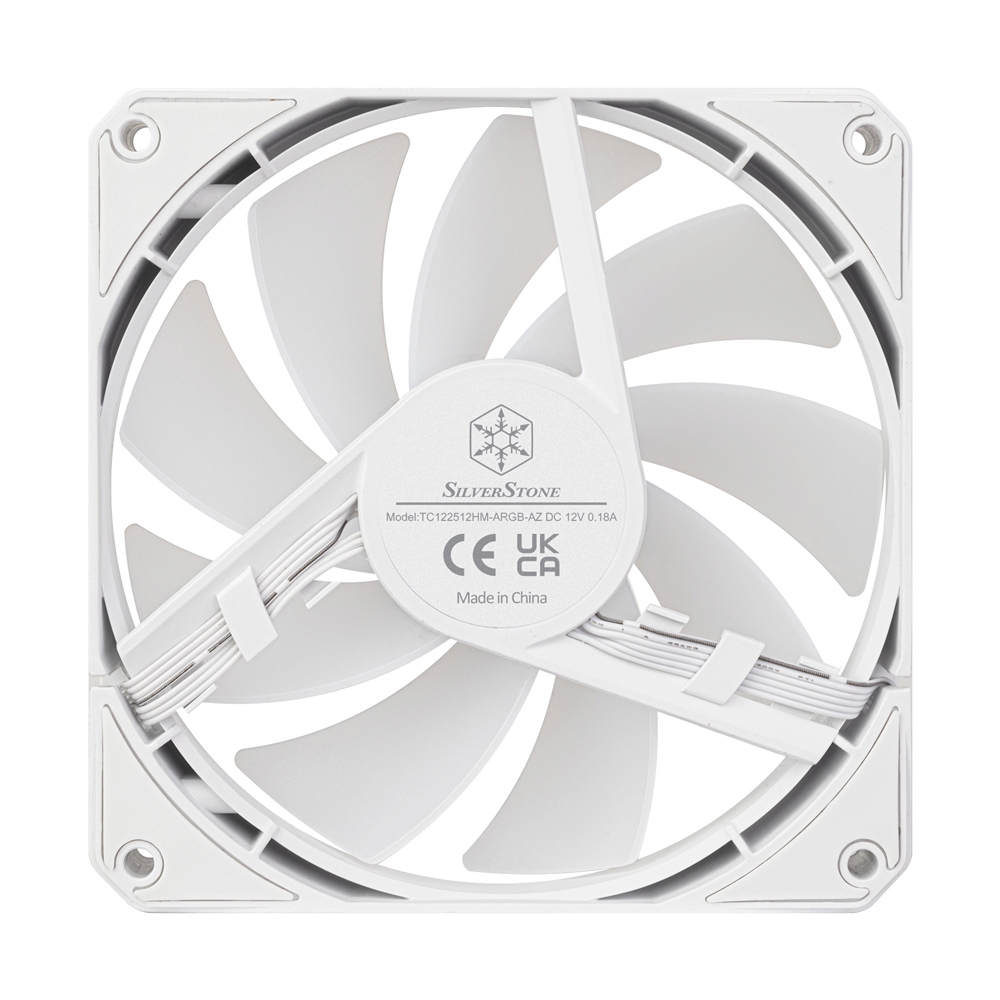 FAN CASE 12cm SILVERSTONE AIR NEXUS 120 FAN ARGB WHITE