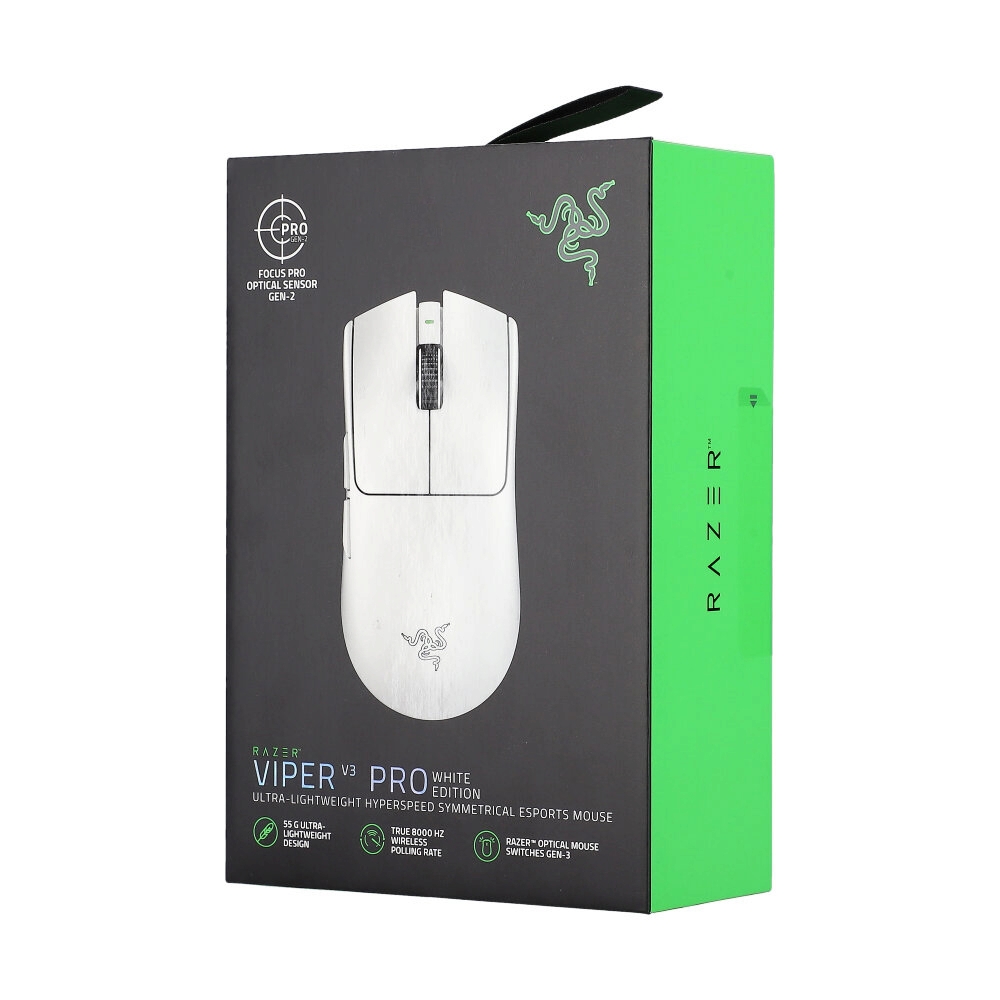 MOUSE WIRELESS RAZER VIPER V3 PRO WHITE