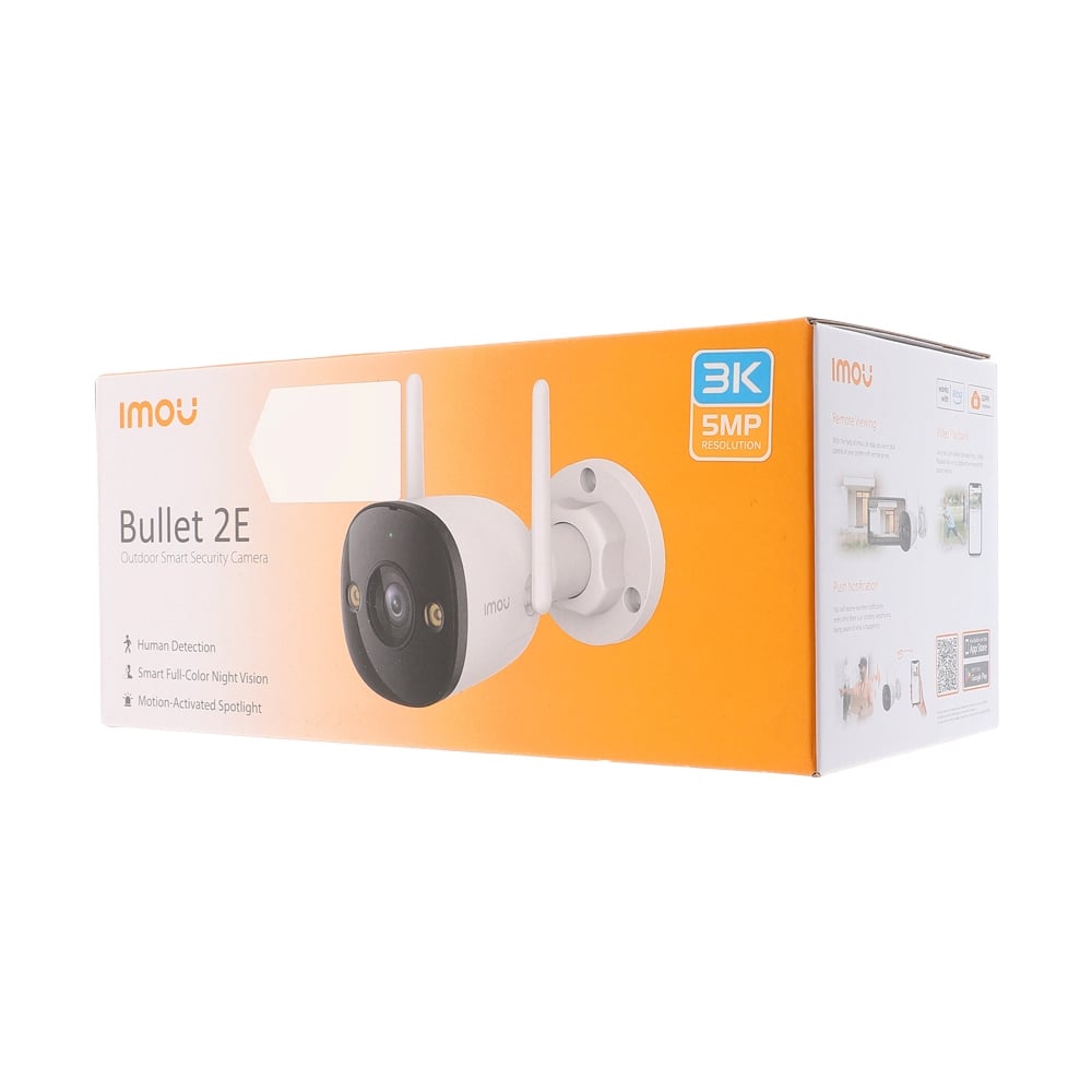 Smart IP Camera (5.0MP) IMOU BULLET 2E F52FP Outdoor