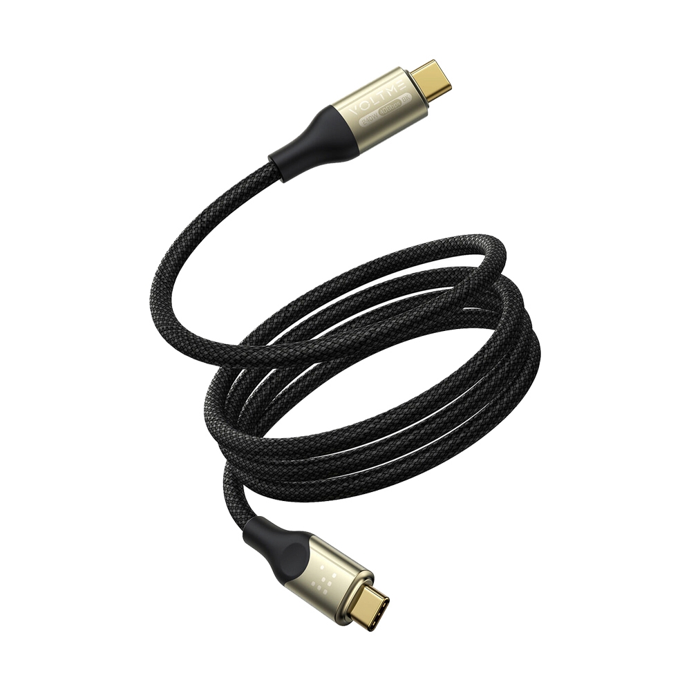 1.2M Cable Type-C To Type-C VOLTME (240W, C2198) Black | Advice จ. ...