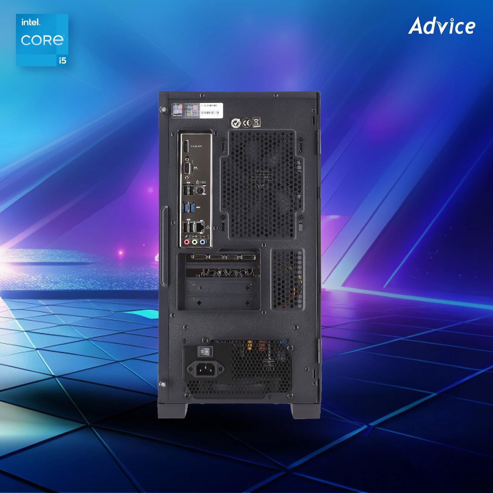 คอมประกอบ Advice : Computer Set intel #i311 i5 12400F RTX4060 8GB GALAX 1-CLICK | Advice จ. ...