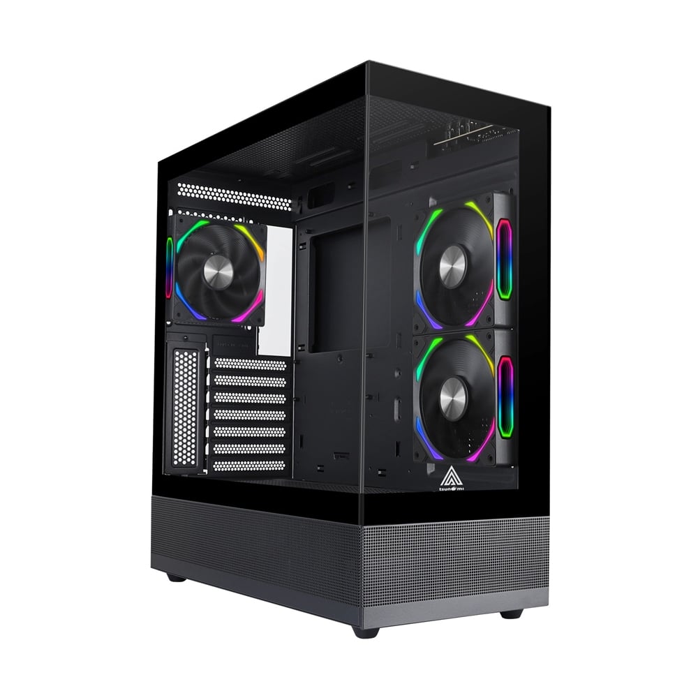 ATX CASE (NP) TSUNAMI CODE 8 K GAMING 1266K*3 BLACK