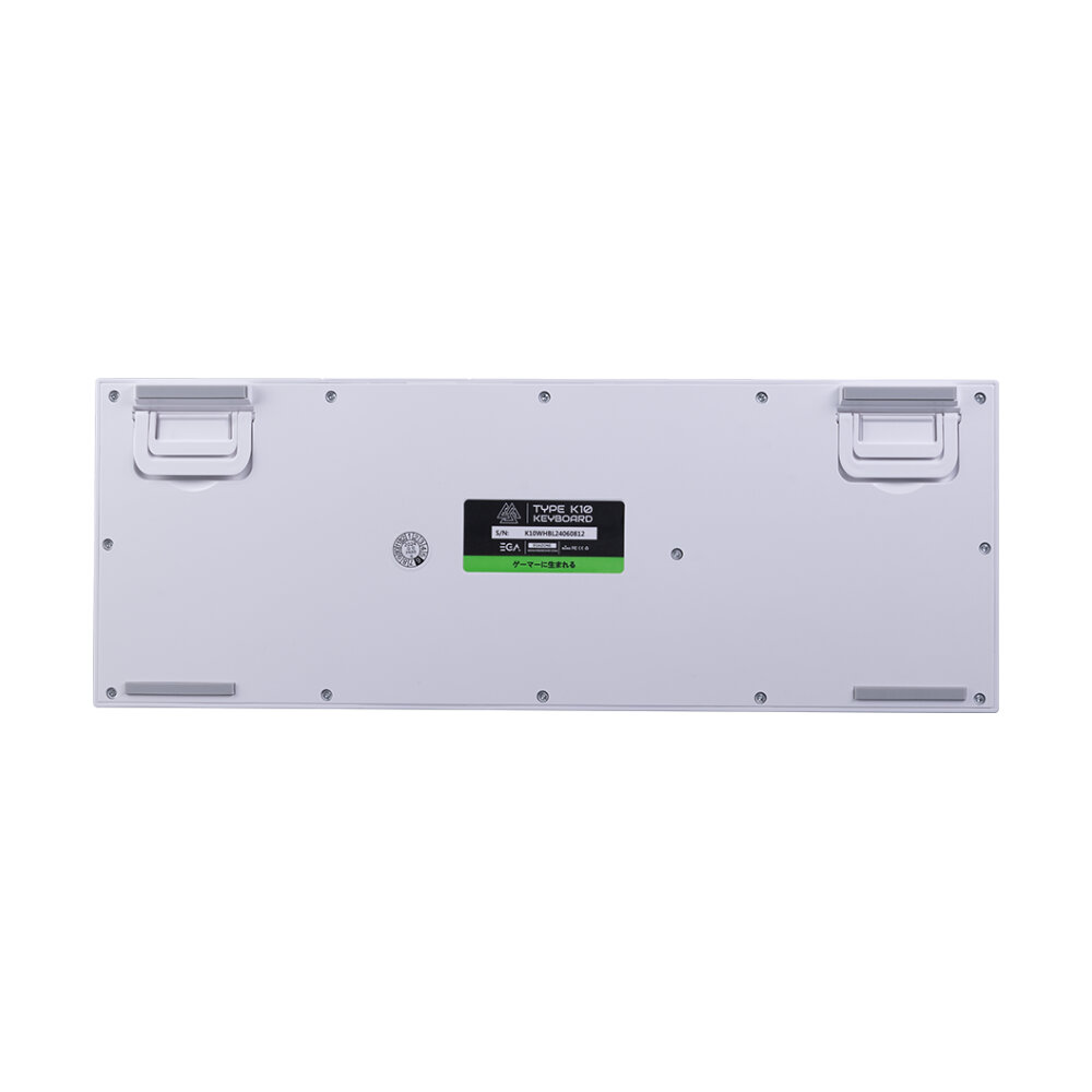 KEYBOARD EGA TYPE K10 WHITE BLUE (คีย์บอร์ด)