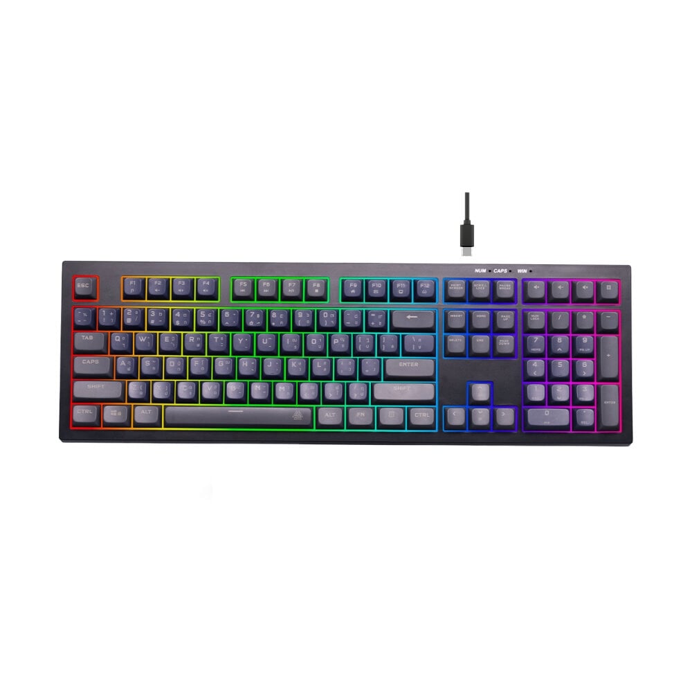 KEYBOARD EGA TYPE K11 PURPLE/GRAY