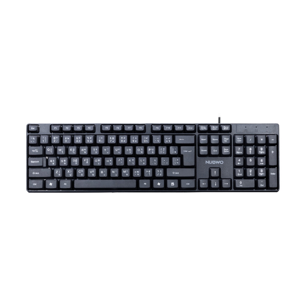 K/B USB NUBWO NK48 BLACK