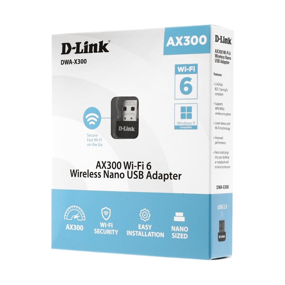 Wireless USB Adapter D-LINK (DWA-X300) AX300 | Advice จ.ลพบุรี สาขา ...