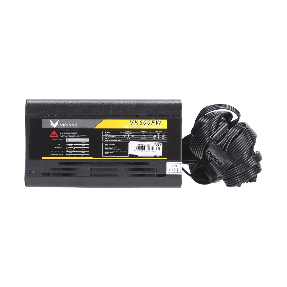 POWER SUPPLY (FULL) 600W VIKINGS VK 600FW | Advice จ.กรุงเทพฯ สาขา A013 ...
