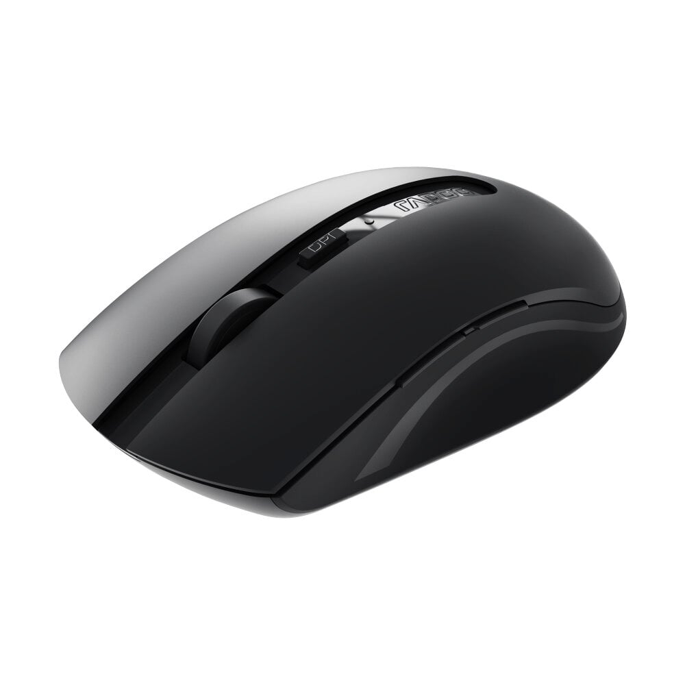 BLUETOOTH/WIRELESS MOUSE RAPOO M350-BK DARK GREY