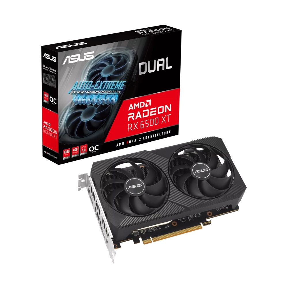 AMD RX 6500XT/4GB ASUS DUAL O4G V2 (D6) | Advice จ.สมุทรปราการ สาขา ...