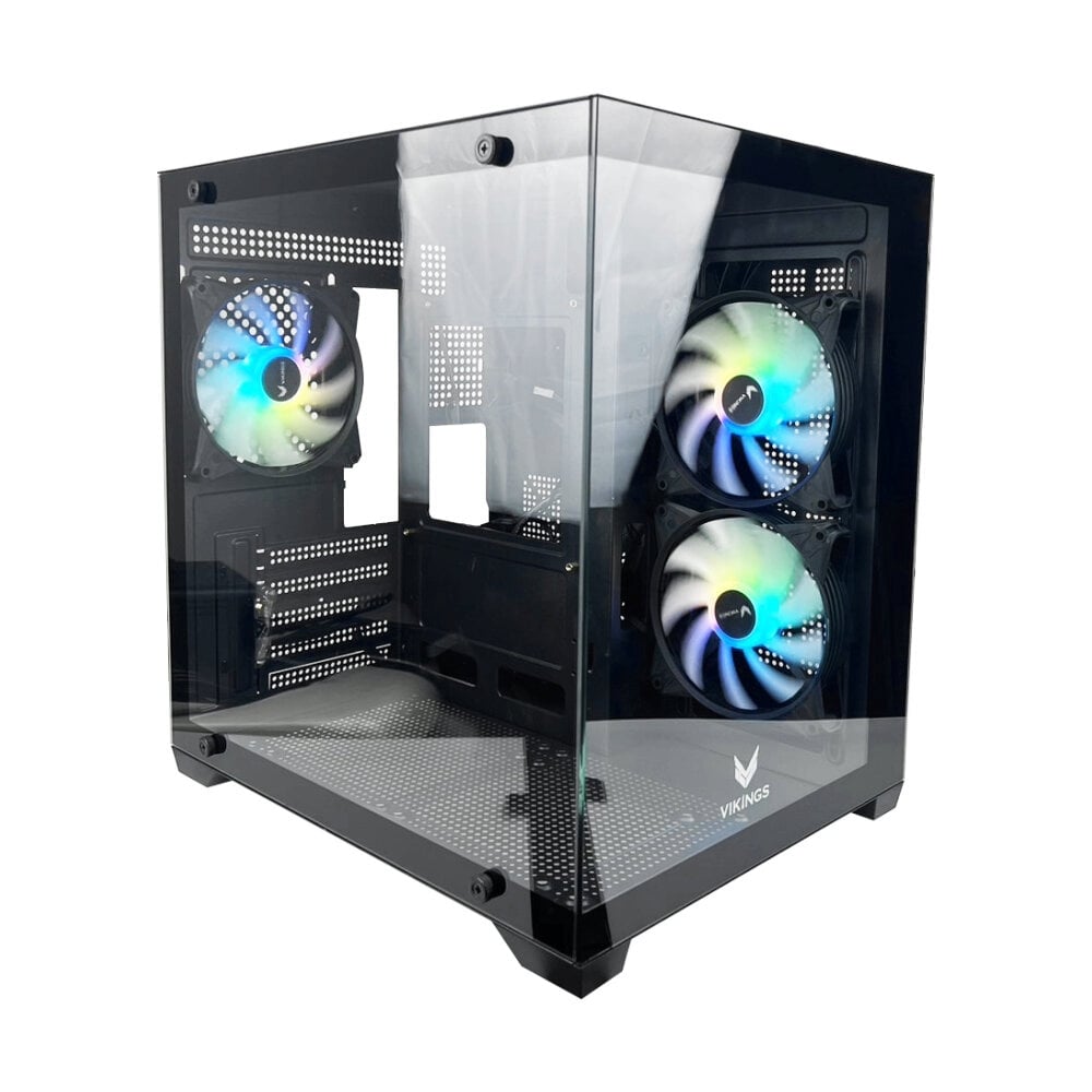 mATX CASE (NP) VIKINGS N275-1 BLACK