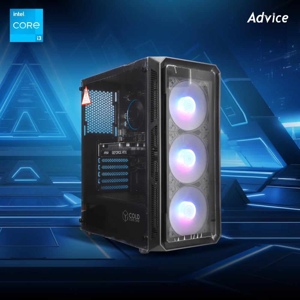 คอมประกอบ Advice : Computer Set intel #i317 i3 12100F RTX3050 6GB MSI ...