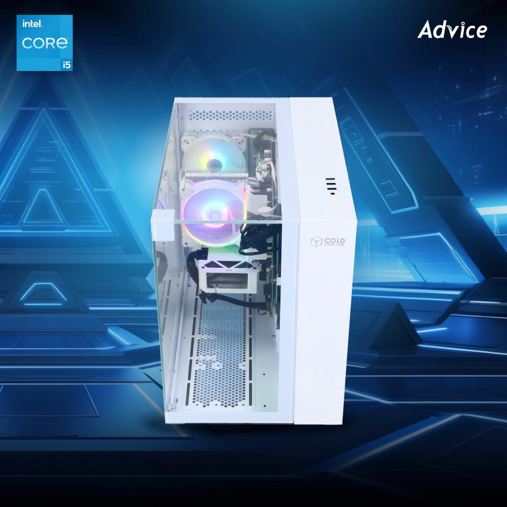 คอมประกอบ Advice : Computer Set intel #i323 i5 13400F RTX4060TI 8GB ASUS DUAL EVO WHITE (OC/D6)