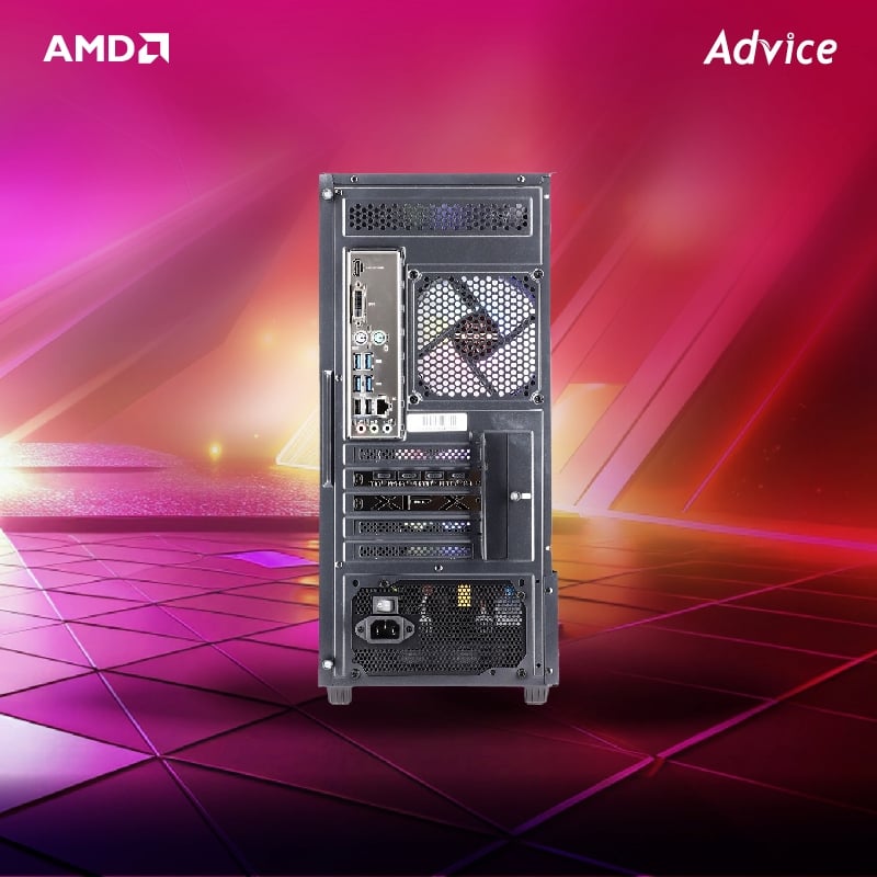 คอมประกอบ Advice : Computer Set AMD #A186 RYZEN 5 5500 AMD RX 6600 8GB XFX SWFT2