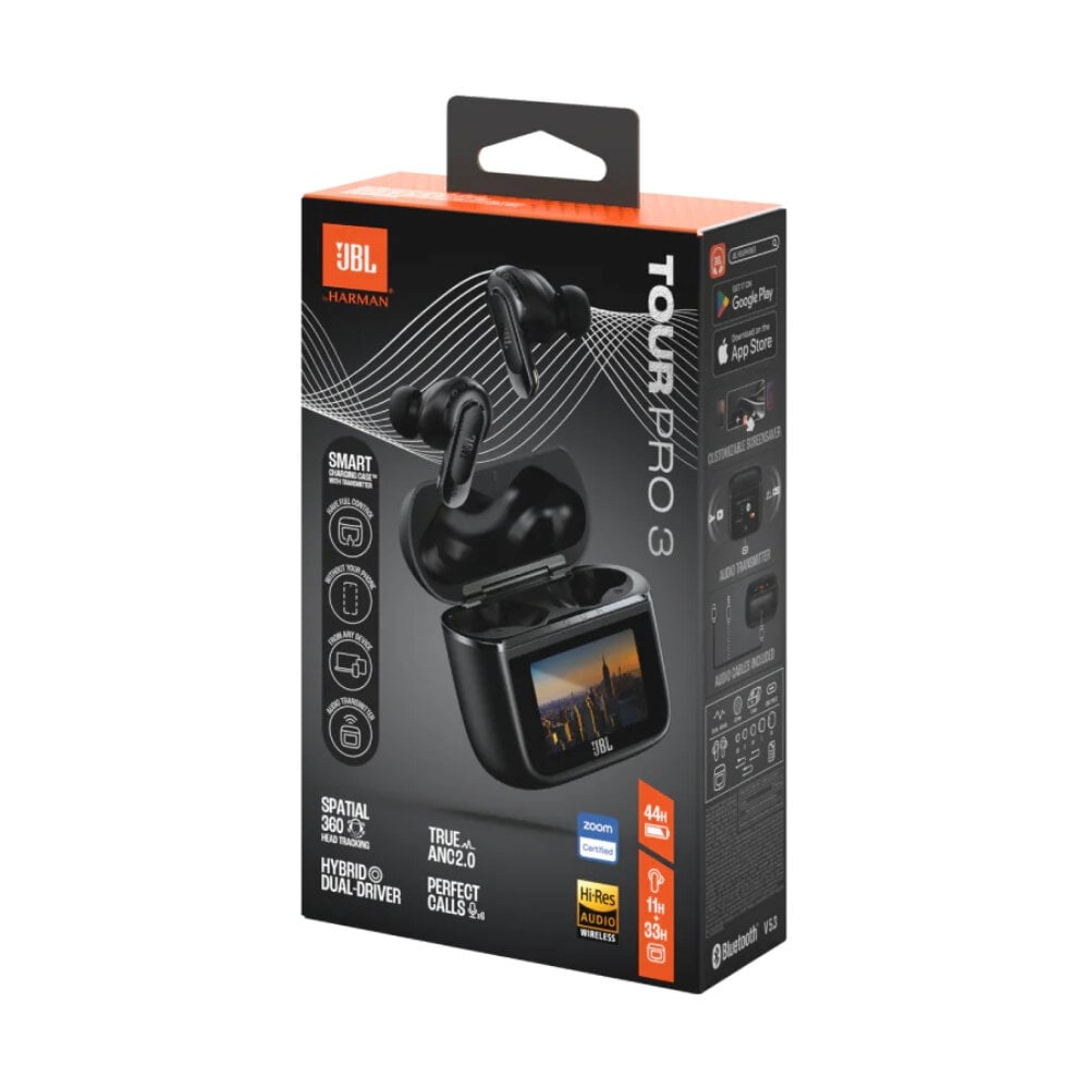 True Wireless JBL Tour Pro 3 Black