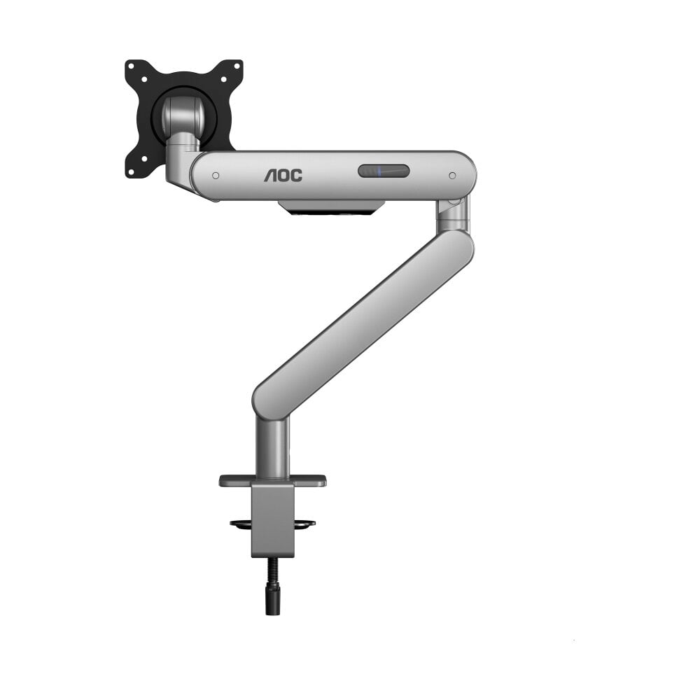 MONITOR ARM AOC ERGONOMIC DESIGN SINGLE (AM400S) SILVER | Advice จ. ...