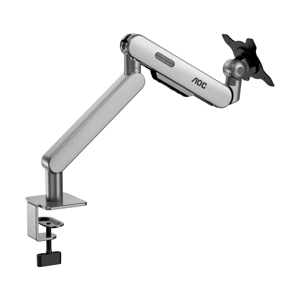 MONITOR ARM AOC ERGONOMIC DESIGN SINGLE (AM400S) SILVER | Advice จ. ...