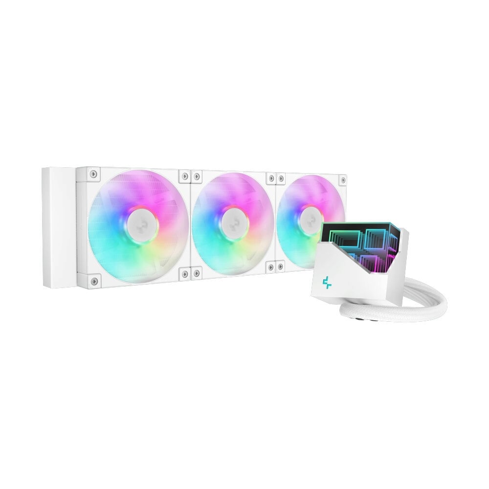 Liquid Cooler DEEPCOOL LT360 ARGB (White)