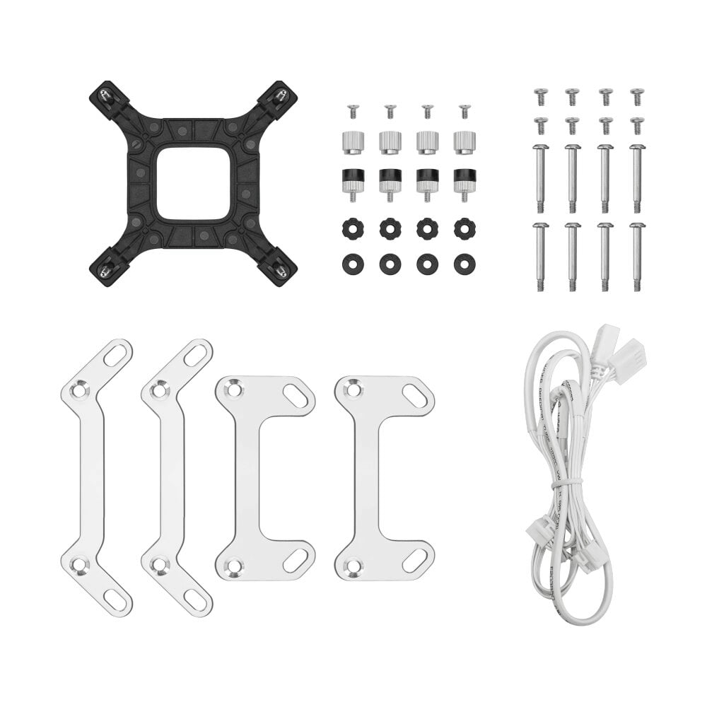 LIQUID COOLING DEEPCOOL LT240 ARGB WHITE