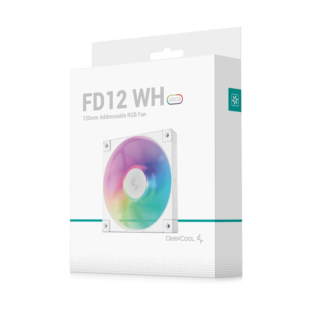 FAN CASE 12CM DEEPCOOL FD12 ARGB WHITE | Advice จ.ระยอง A025 (สามแยก ...