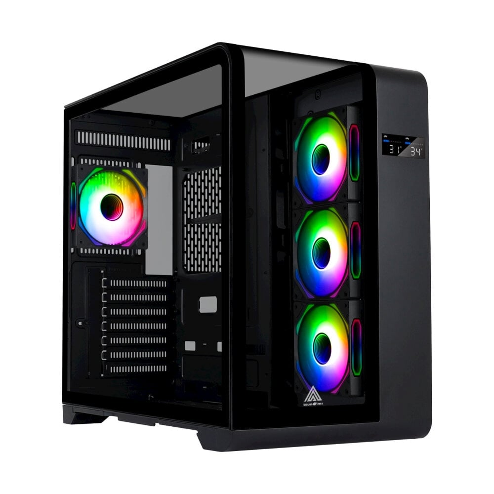 ATX CASE (NP) TSUNAMI ADVENTURE SKY PLUS II KK 1267 K *4 ARGB BLACK | Advice จ.นครศรีธรรมราช ...