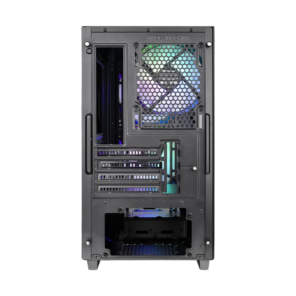 mATX CASE (NP) THERMALTAKE VERSA H16 TG ARGB BLACK (CA-1Y8-00S1WN-02 ...