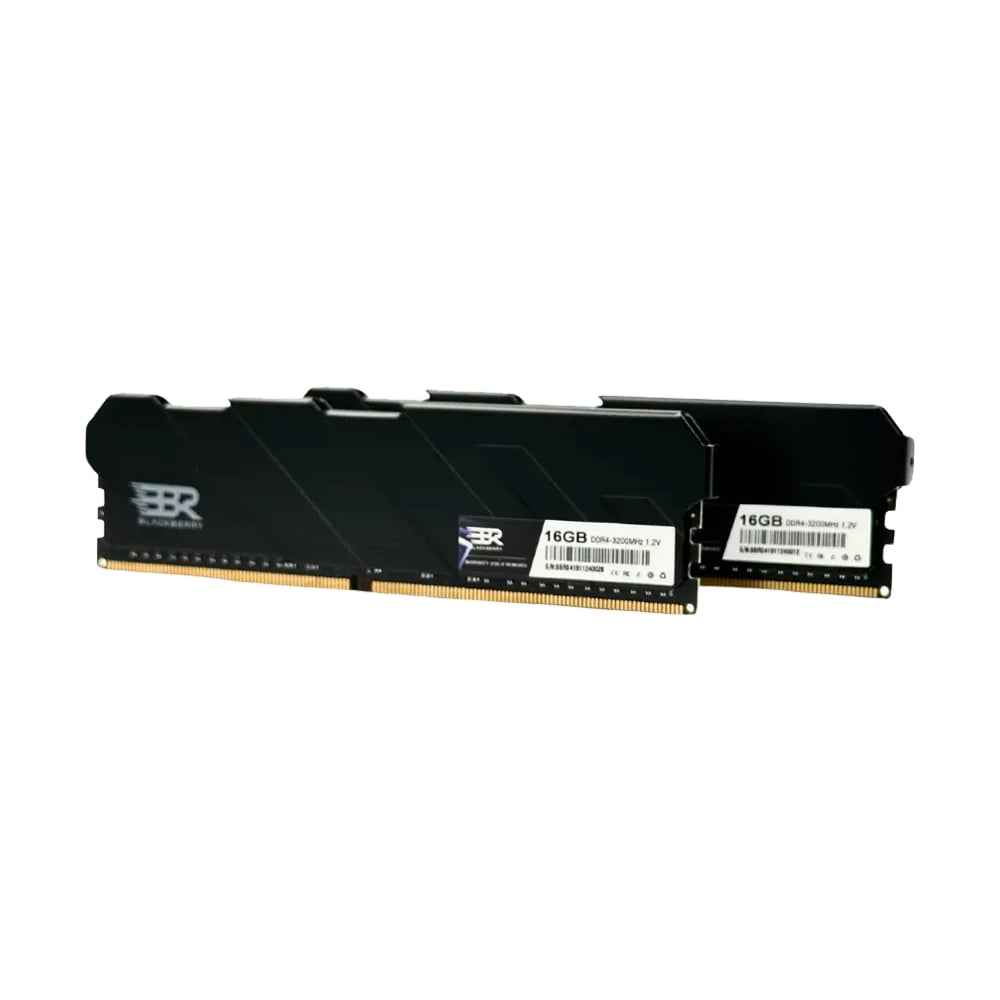 RAM DDR4(3200) 32GB (16GBx2) BLACKBERRY 3200 PRO SERIES BLACK