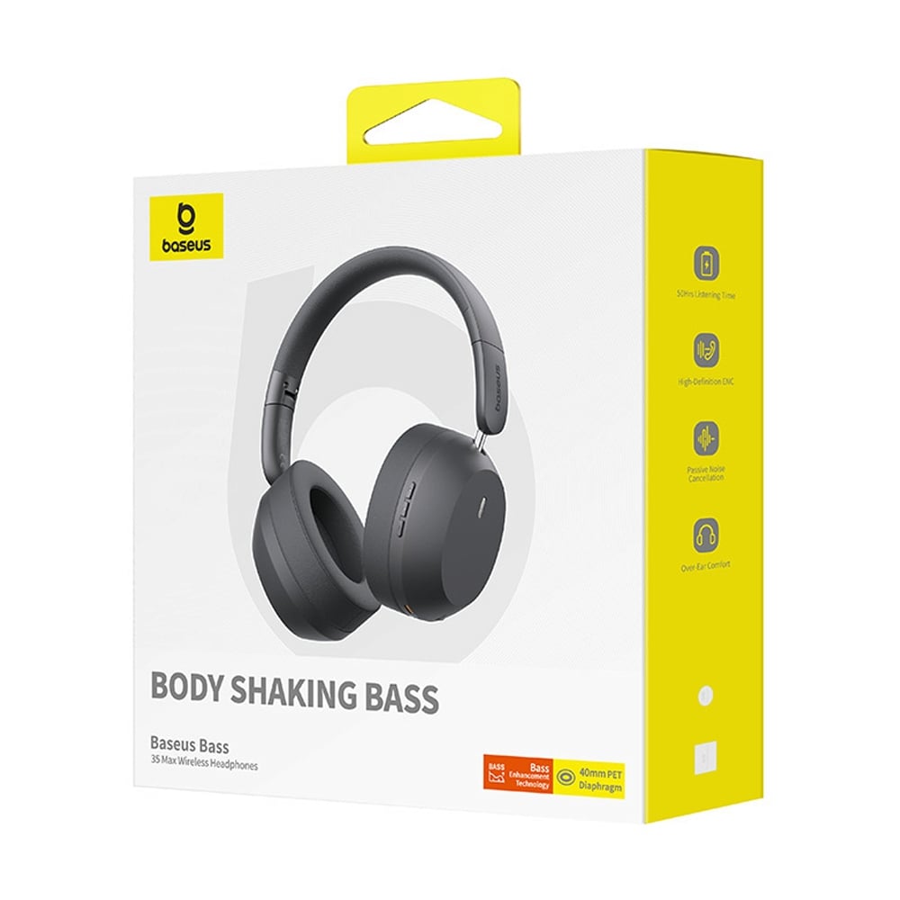 Wireless Headset BASEUS (Bass 35) Twilight Grey