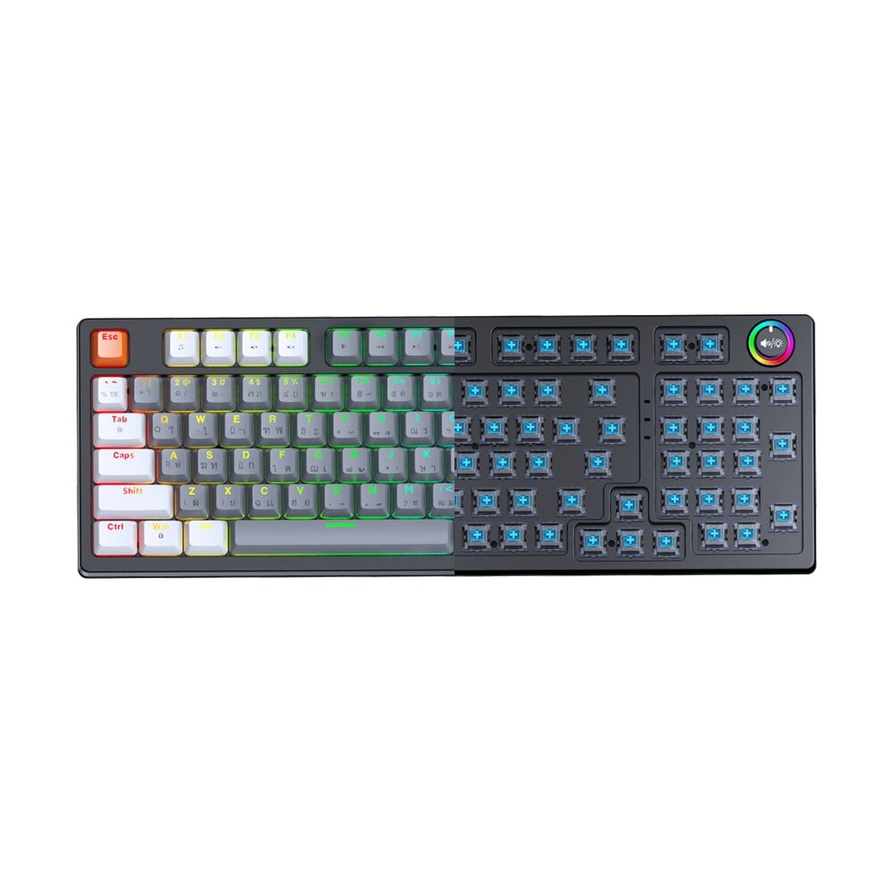 KEYBOARD ONIKUMA FUYU G53 BLUE SWITCH (GRAY) | Advice จ.กรุงเทพฯ A033 ...