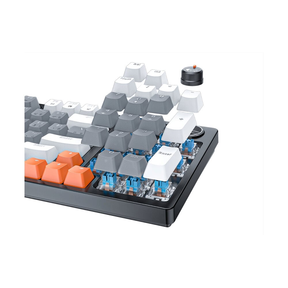 KEYBOARD ONIKUMA FUYU G53 BLUE SWITCH (GRAY) | Advice จ.กรุงเทพฯ A033 ...