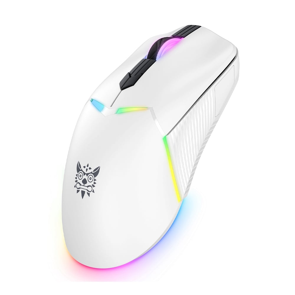MOUSE WIRELESS ONIKUMA KITSU TRI-MODE WHITE