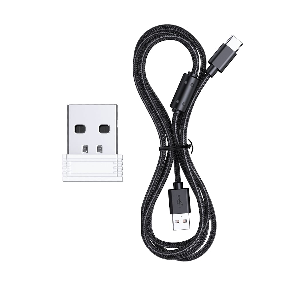 MOUSE WIRELESS ONIKUMA KITSU TRI-MODE WHITE