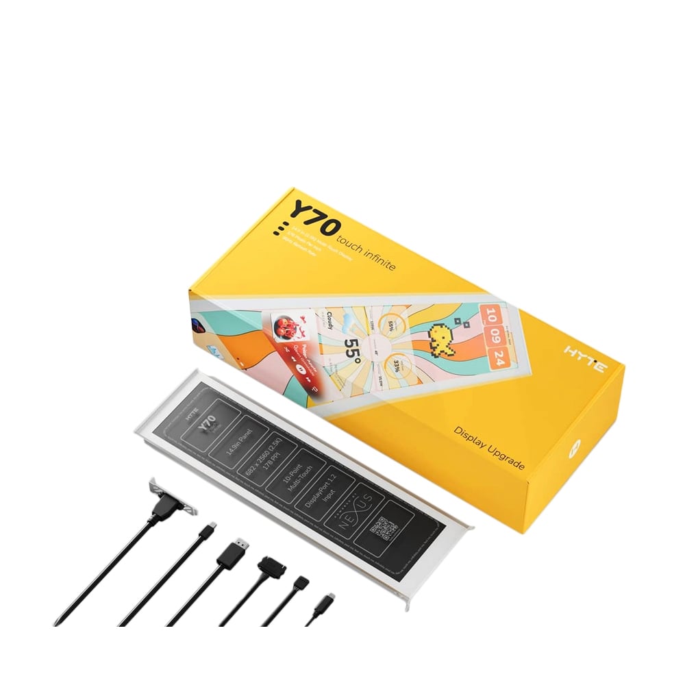 HYTE Y70 14.9'' LCD TOUCH UPGRADE KIT WHITE | Advice จ.ฉะเชิงเทรา สาขา ...