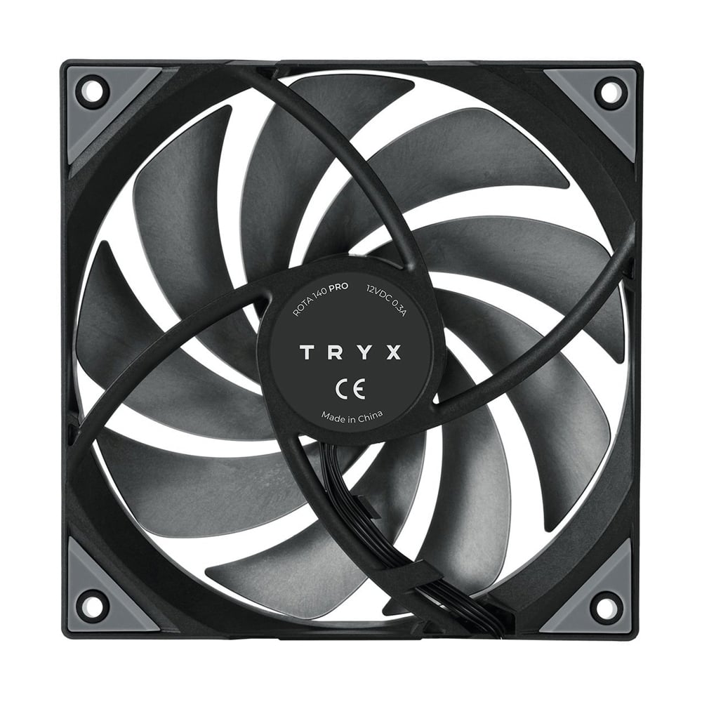 FAN CASE 14cm TRYX ROTA PRO Black