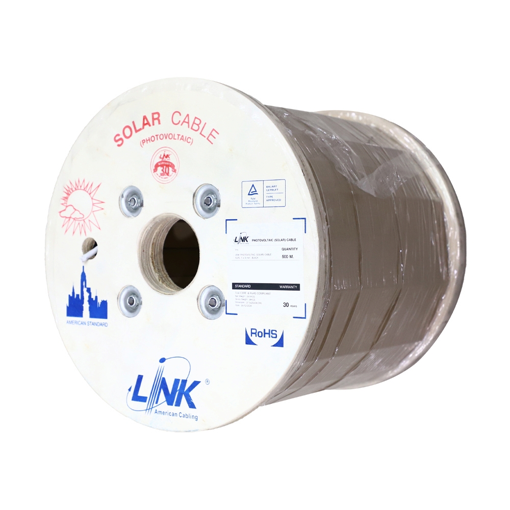 Cable 500M PV Solar 6mm Link#CB-1060AB-5 (Black)
