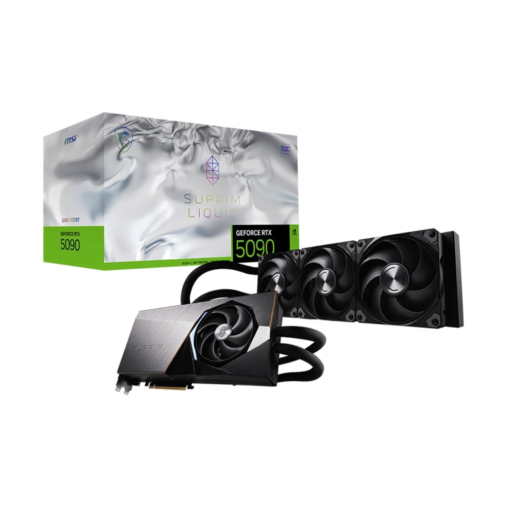 VGA MSI GEFORCE RTX 5090 SUPRIM LIQUID SOC - 32GB GDDR7 | Advice จ. ...