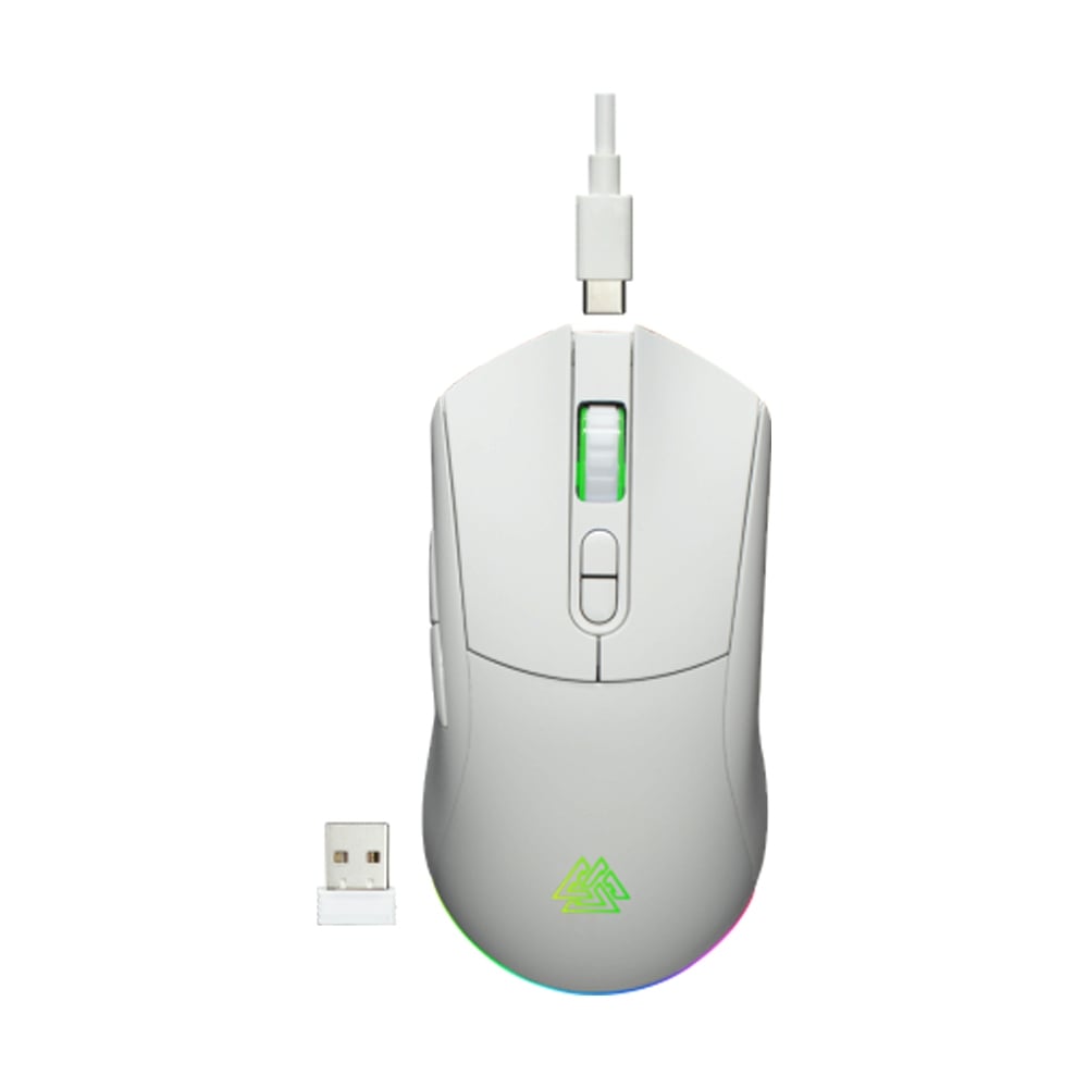 MOUSE WIRELESS EGA TYPE M8 GEN2 TRI-MODE (WHITE)