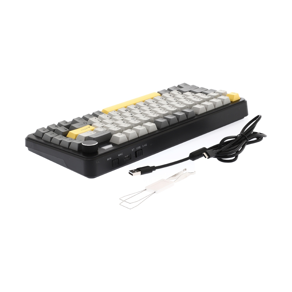 WIRELESS/BLUETOOTH KEYBOARD AJAZZ AK820 MAX LCD STARRY NIGHT MAGNETIC ...