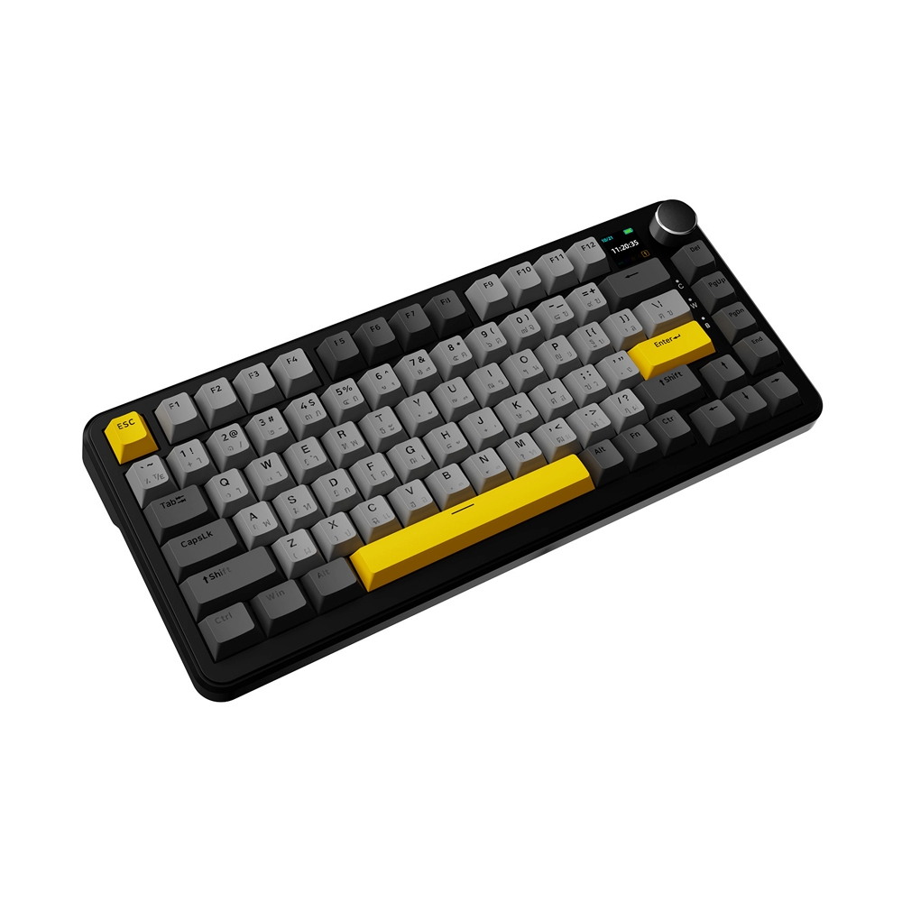 WIRELESS/BLUETOOTH KEYBOARD AJAZZ AK820 MAX LCD STARRY NIGHT MAGNETIC ...