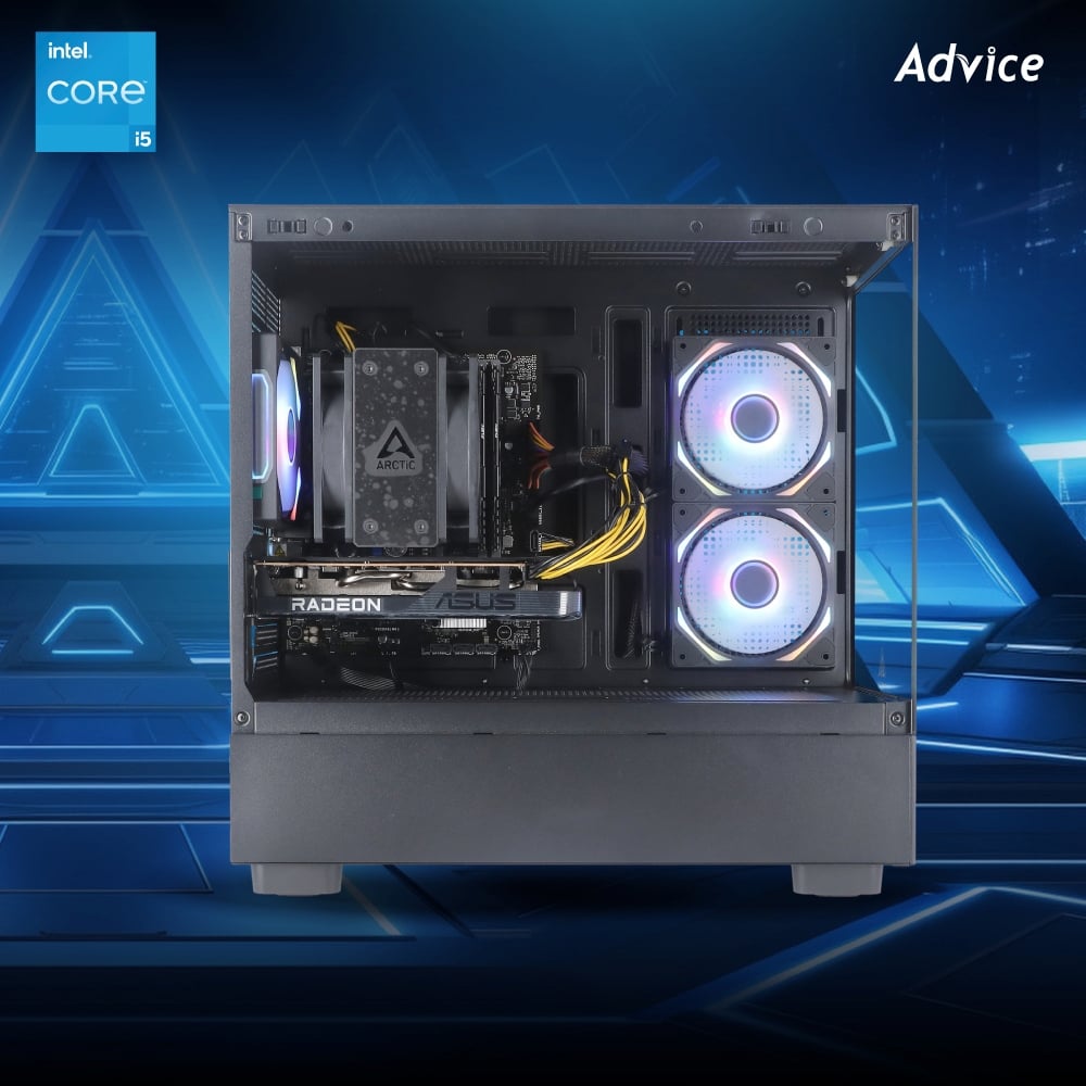 คอมประกอบ Advice : Computer Set intel #i342 i5 12400F AMD RX 6600 8GB ...