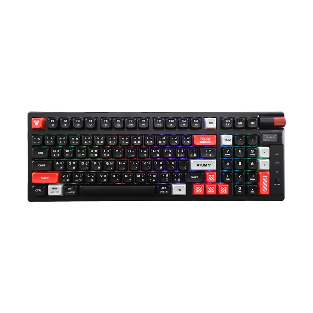 WIRELESS/BLUETOOTH KEYBOARD FANTECH MK918 BLACK - BLUE SWITCH