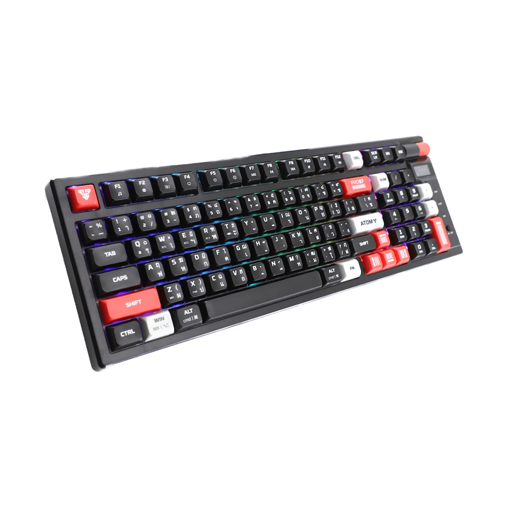 WIRELESS/BLUETOOTH KEYBOARD FANTECH MK918 BLACK - BLUE SWITCH