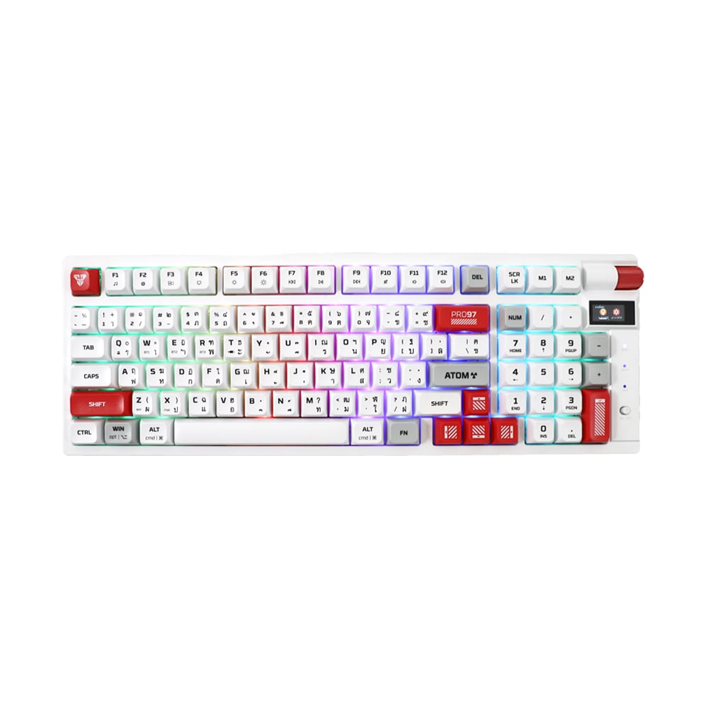 คีย์บอร์ดไร้สาย Fantech MK918 Wireless Mechanical Gaming Keyboard (EN ...