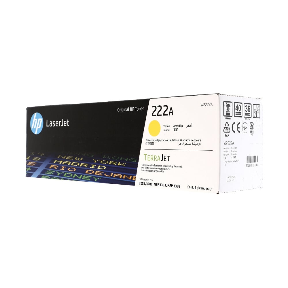 Toner Original HP 222A W2222A Y